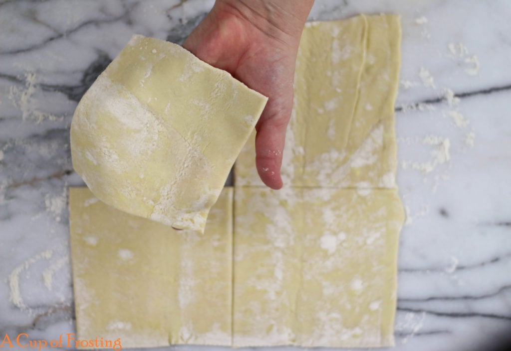 Easy Puff Pastry Apple Beds - A Cup Of Frosting