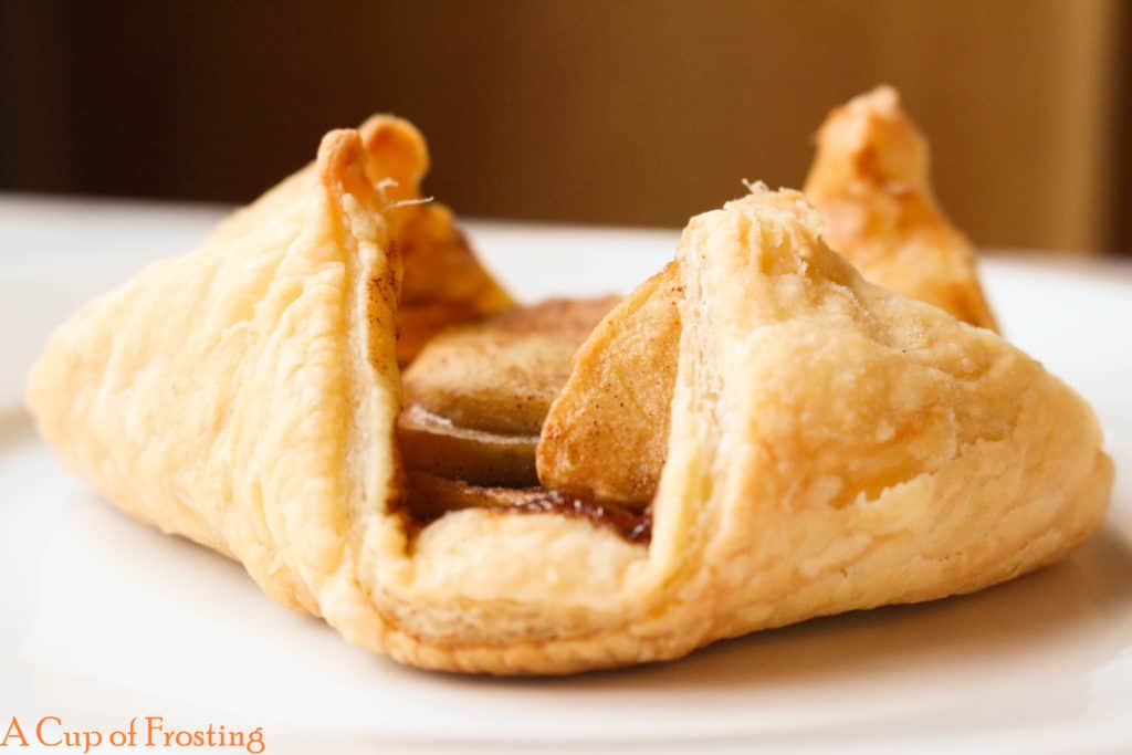 Easy Puff Pastry Apple Beds - A Cup Of Frosting